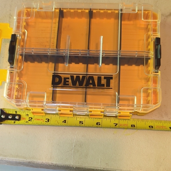 Dewalt | Storage & Organization | Dewalt Yellow And Clear Storage Box | Poshmark